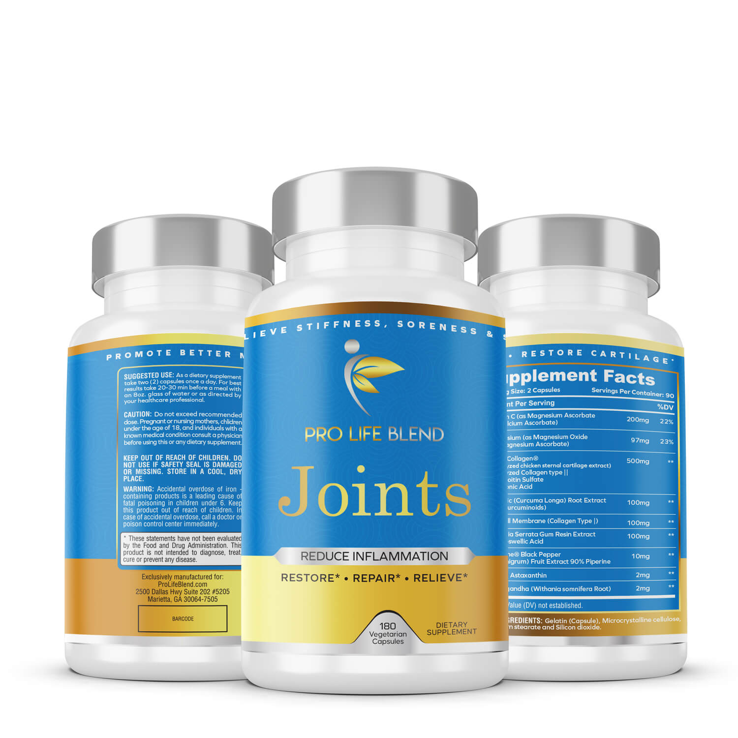 Joints Supplement – Pro Life Blend
