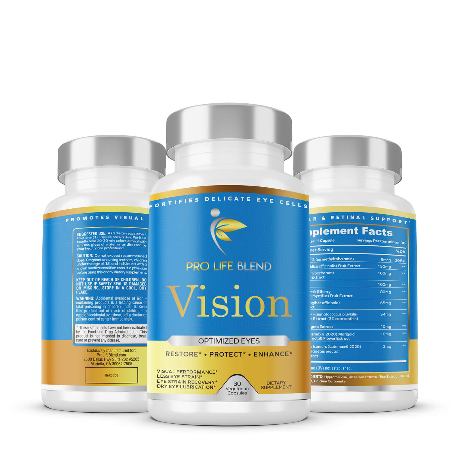 Vision-Optimized Eyes - Pro Life Blend